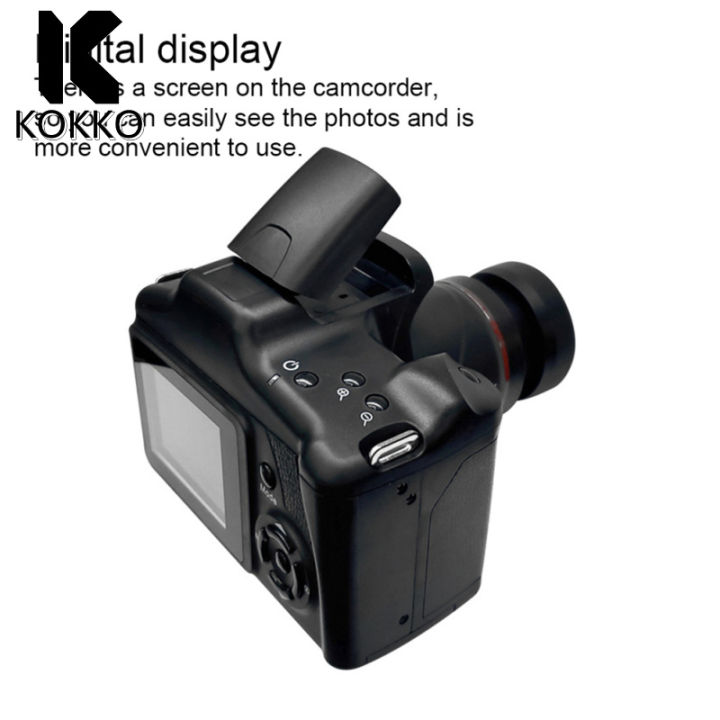 KOKKO Digital Camera With 2.4 Inch Screen Wide-Angle Lens 16X Zoom ...