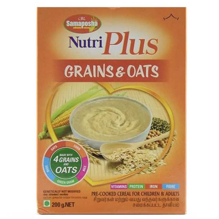 Nutri Plus - Grains & Oats 200G | Daraz.lk