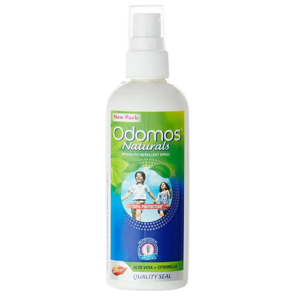 Dabur Odomos Naturals Mosquito Repellant Spray 100ml Saj | Daraz.lk