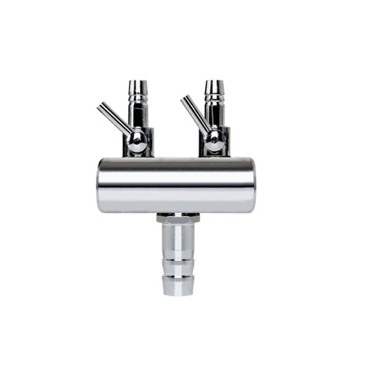 2 Way Air Splitter Valve Aquarium Fish Tank Air Pump Flow Splitter ...