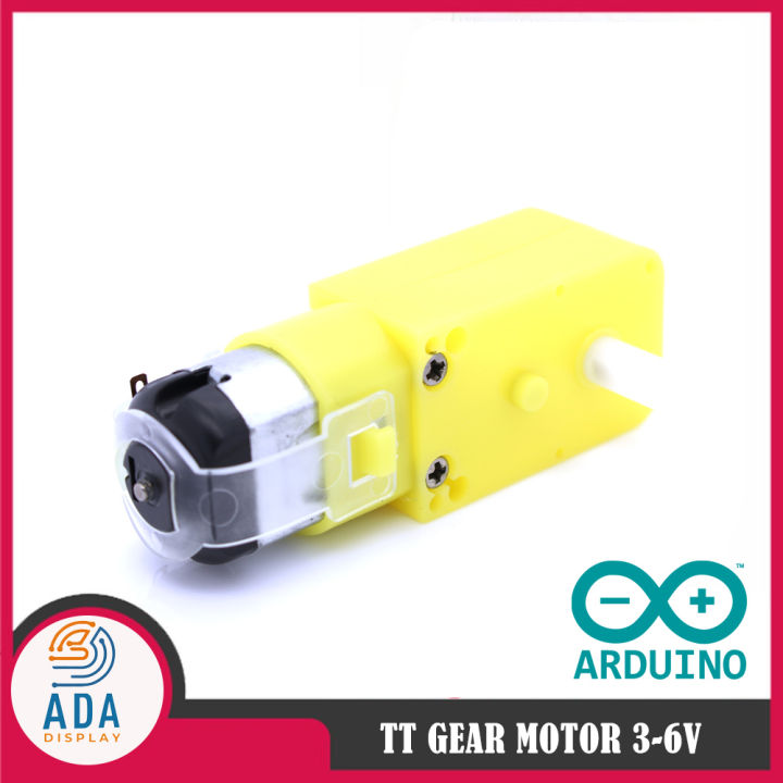 TT Smart Gear Motor 3-6V For Arduino Diy Kit Wheels Chassis Robot ...