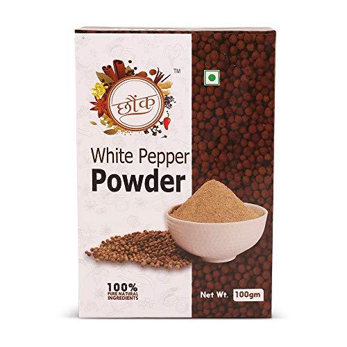 Chounk White Pepper Powder (Safed Mirch Powder) - 100g | Safed Mari ...