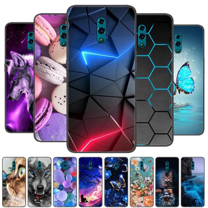 For OPPO Reno Case Soft TPU Silicone Cartoon Back Cover for OPPO Reno 2 ...