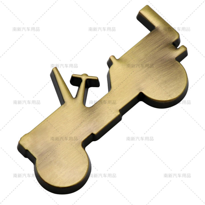 Classic Car Labeling Wrangler Metal Bumper Stickers Free Guest Memorial ...