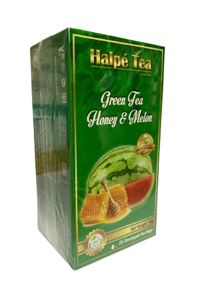 Halpe Tea - Green Tea Honey & Melon 25 Enveloped Tea Bags | Daraz.lk
