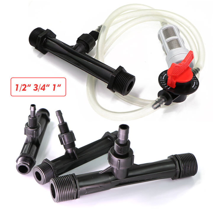 Garden 1/2" 3/4" 1" Male Thread Venturi Kit For Agriculture Greenhouse ...