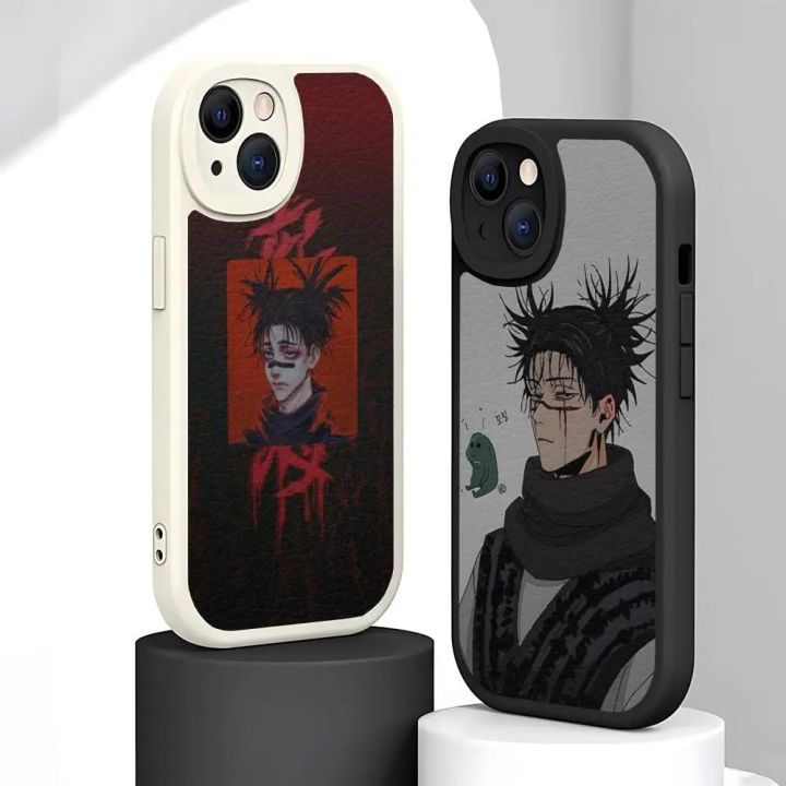Choso Jujutsu Kaisen Anime Phone Case Lambskin For Iphone 15 14 Pro Max ...