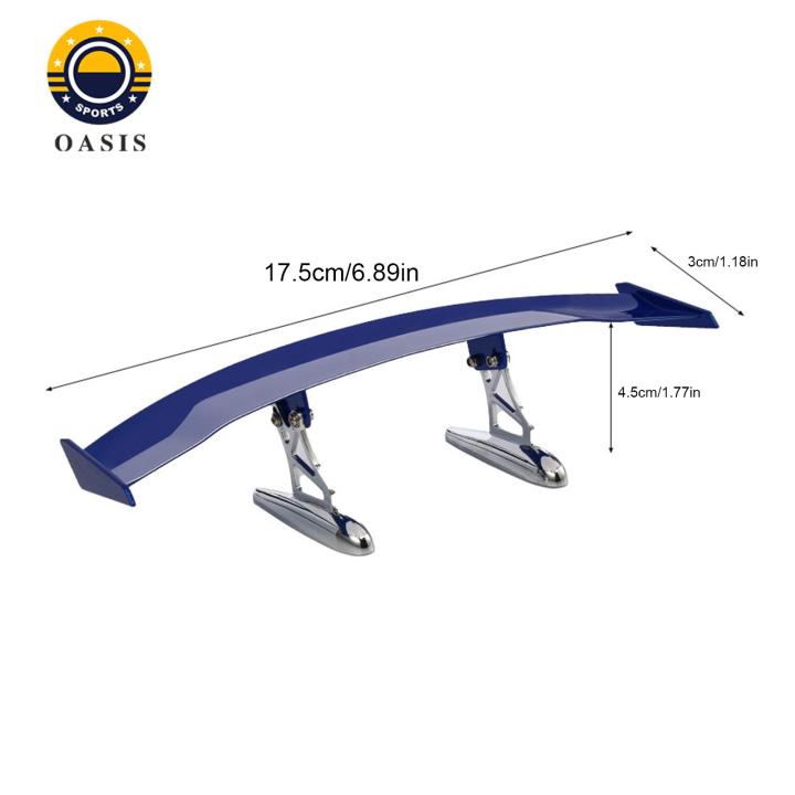 Oasis Adjustable Spoiler for Vehicles Stylish Mini Tail Wing Spoiler ...