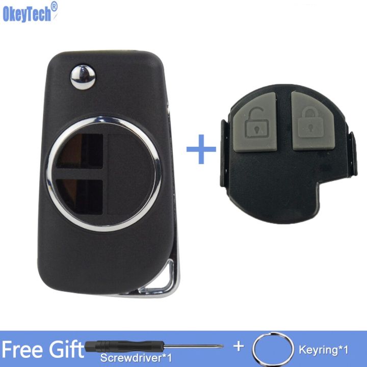 【Modified with pad】 Modified Flip Car Key Shell for SUZUKI SWIFT VITARA ...