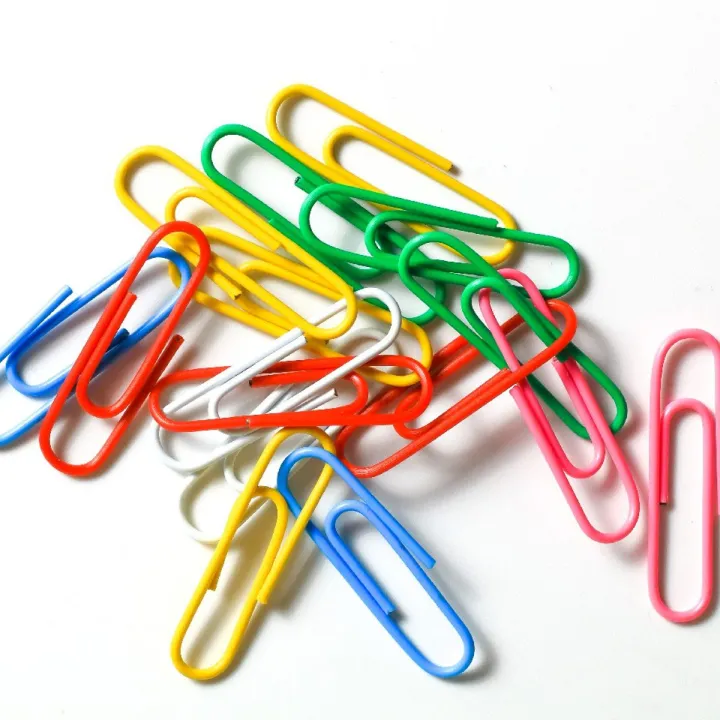 Paper Clips / Binder Clips 80 Pcs Multicolor Pins for School & Office ...