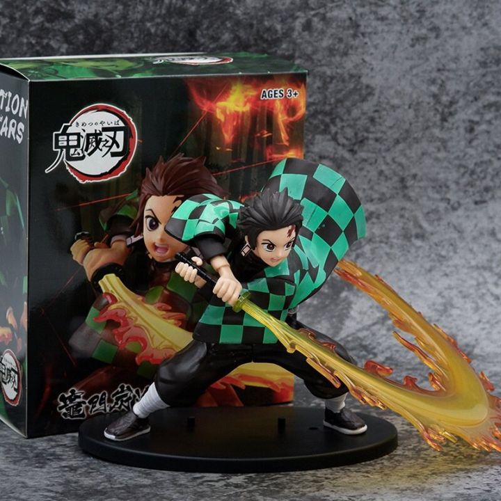 Demon Slayer Tanjiro Fire Breathing Figure Toys 【Ready Stock Malaysia ...