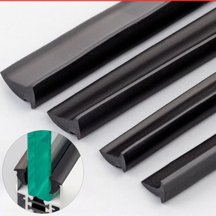 10meter/set Creative Silicone Aluminum Window Sealing Strip Slot Type ...