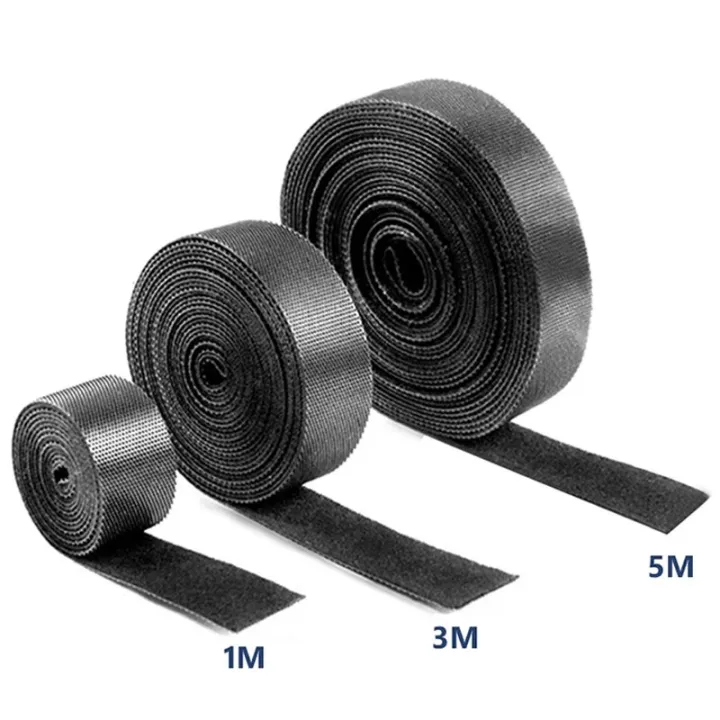 1/3/5m Tearable Cable Organiser Cable Winder Tape Protector Mouse Wire ...