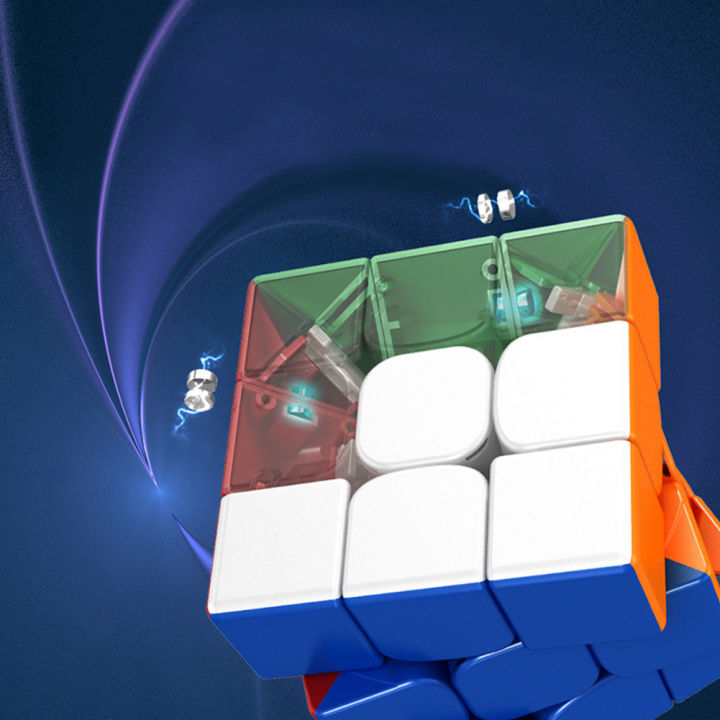 3x3 moyu rs3m magnetic speed cube stickerless magic cube puzzle toy ...