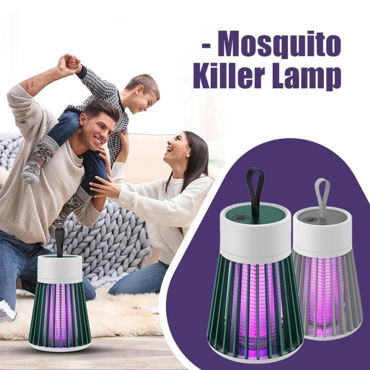Electric Fly Bug Zapper Mosquito Insect Killer USB Charging Mosquito ...