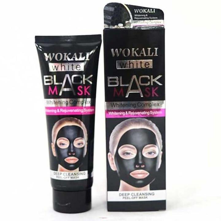 Wokali White Deep Cleansing Peel Off Mask Black Heads | Daraz.lk