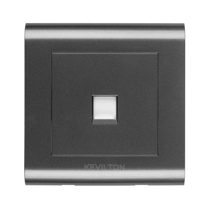 Modular Black Cat 6 Data Socket Outlet | Daraz.lk