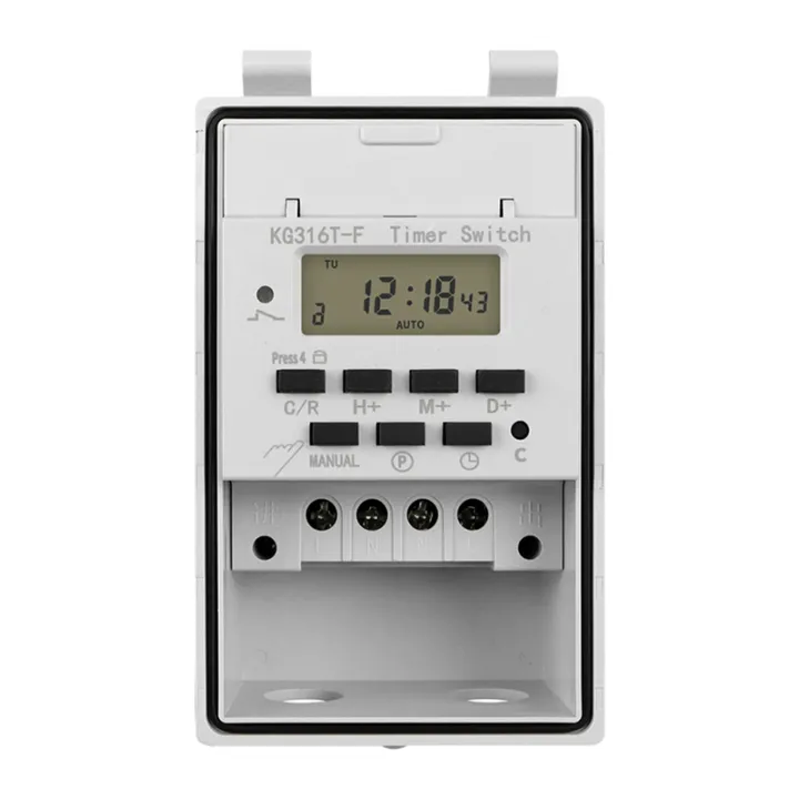 1 Piece Automatic Digital Timer Switch Relay Programmable Timer ...