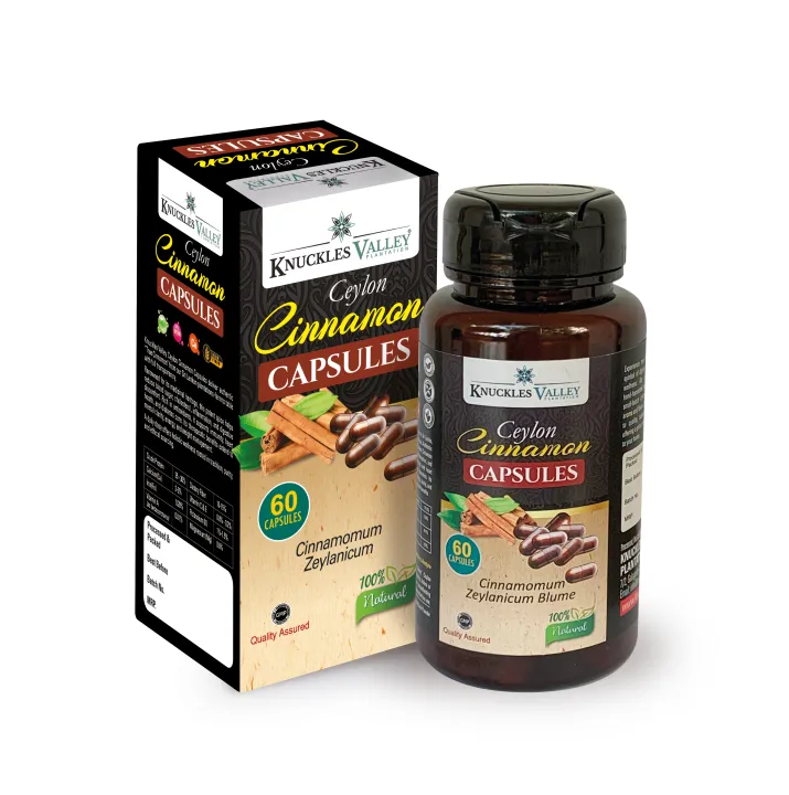 Knuckles Valley Ceylon Cinnamon Capsules | Natural Food Supplement ...