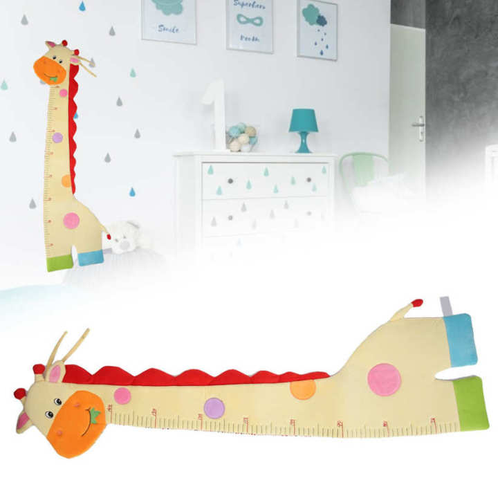 Children Height Growth Chart Multifunctional Animal Baby Measurement ...