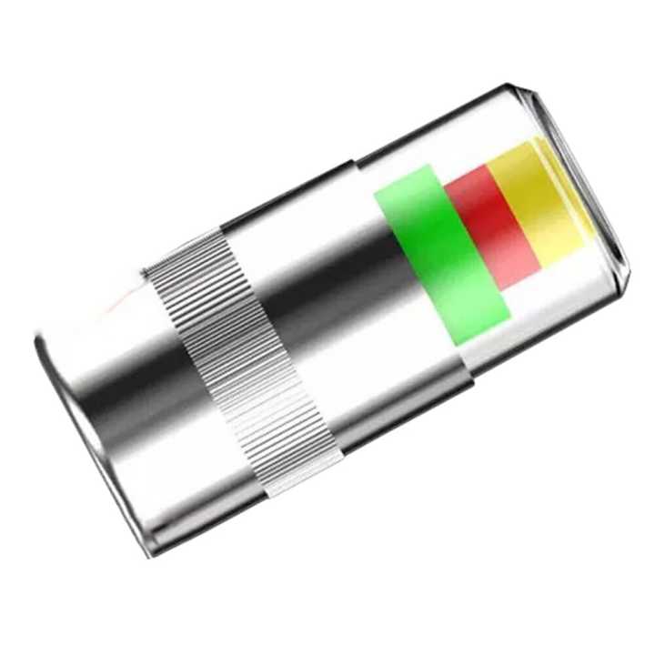 4PCS 2.4 Bar Upgrade Anti-Theft Tire Pressure Monitor Pressure Gauge ...