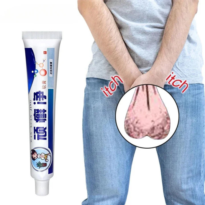 1pc scrotum itchy relief cream medical psoriasis cream private skin ...