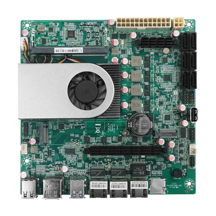 N150 Mini ITX 6-Bay 6x SATA3.0 1x SO-DIMM DDR5 4800MHz 10G+ 2.5G LAN ...