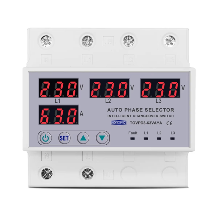 Phase Selector Relays Protector Adjustable overAnd Under Voltage ...
