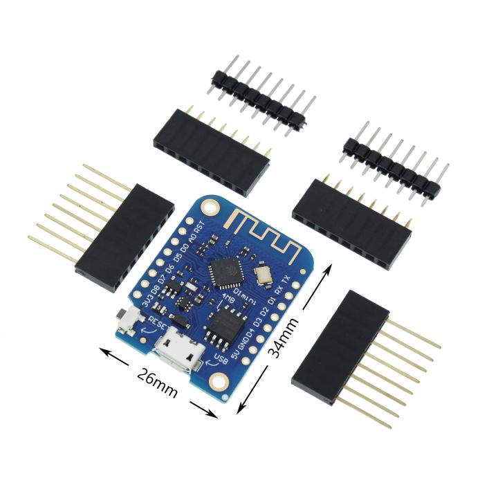 10PCS/LOT For Wemos D1 Mini V3.0.0 WIFI Internet of Things Development ...