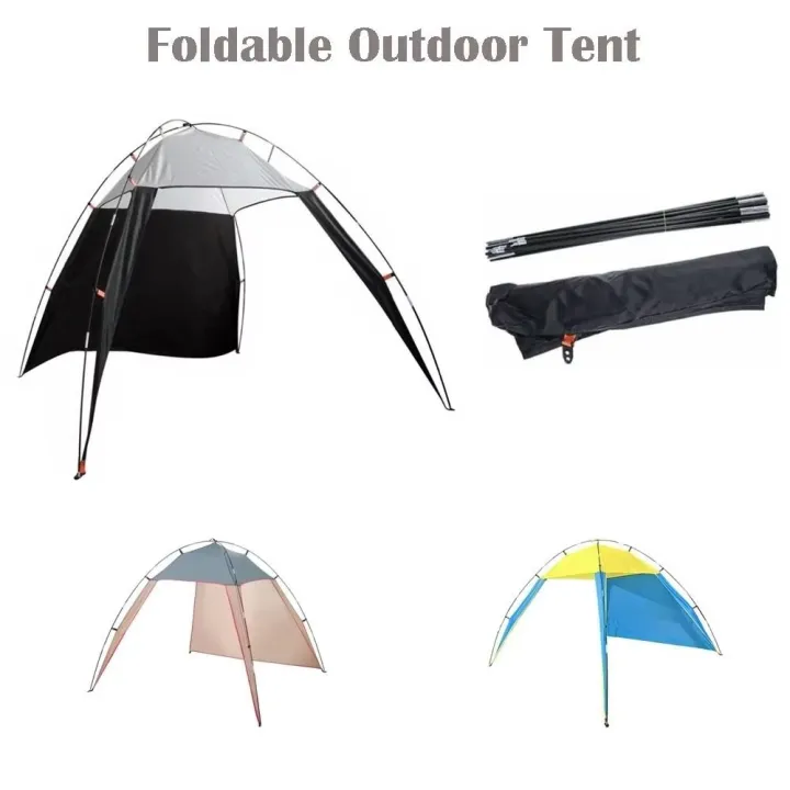 Picnic Outdoors Canopy Fishing Tent Lightweight Sun Shade Camping Tent ...