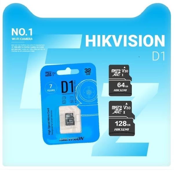 HIKVISION HIKSEMI HS-TF-D1 128GB MICRO SD MEMORY CARD | Daraz.lk