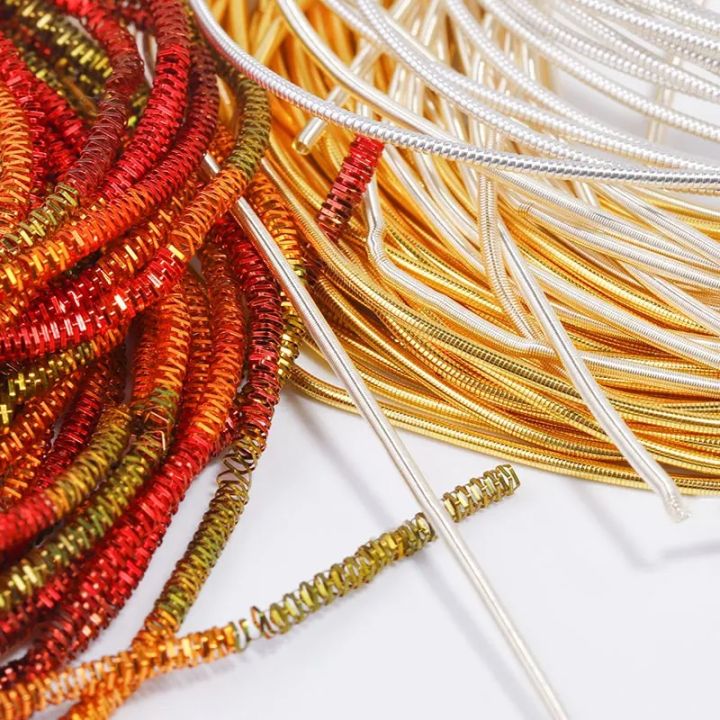 Silver Gold Plated Copper Craft Wire 10 Gauge Flexible Metal French ...