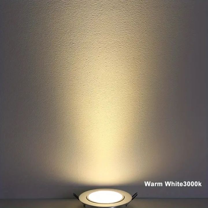 24W LED Panel Light Sunk (ROUND) Ceiling Panel Light WHITE/YELLOW ...