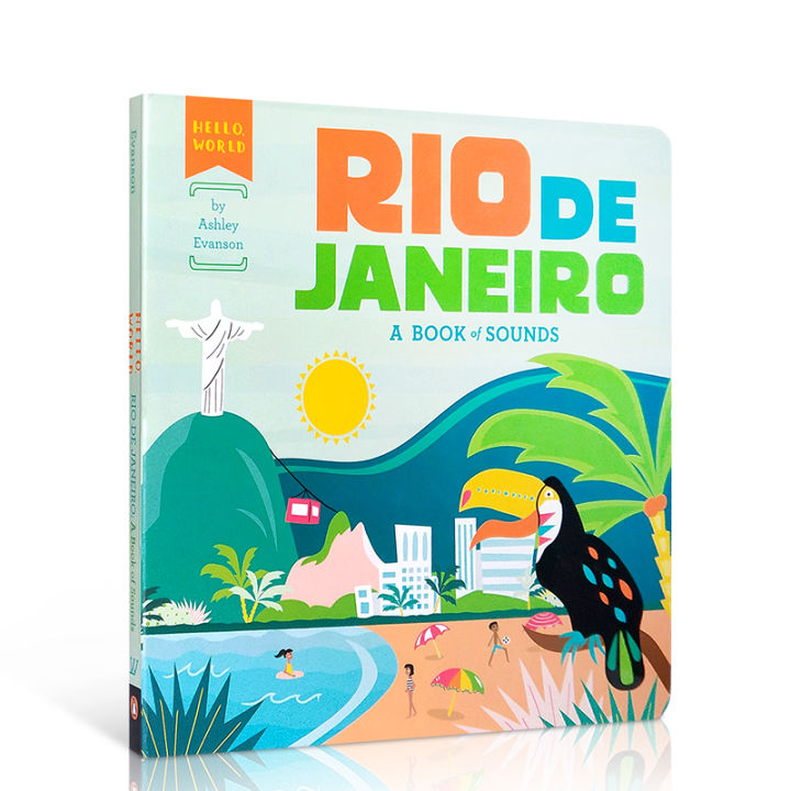 HELLO WORLD RIO DE JANEIRO Board Book Encyclopedia Story Book Picture ...