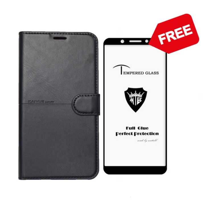 Samsung Note 8 Kaiyue Pouch With Free Full GLue Tempered Glass | Daraz.lk