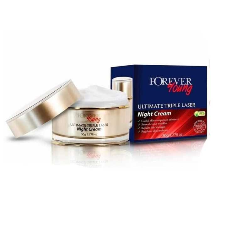 4ever Young Ultimate Triple Laser Night Cream - 50g | Daraz.lk