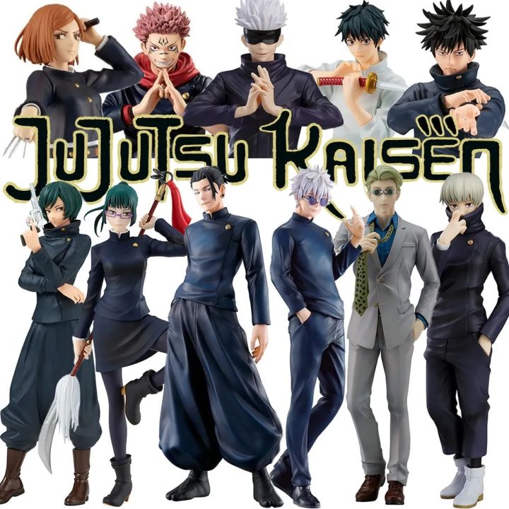 Japanese Anime Jujutsu Kaisen Figurine Gojo Satoru Q Version PVC Action ...