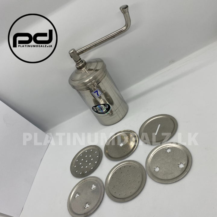 String Hopper Maker Stainless Steel Murukku Maker Made in India with 6 ...