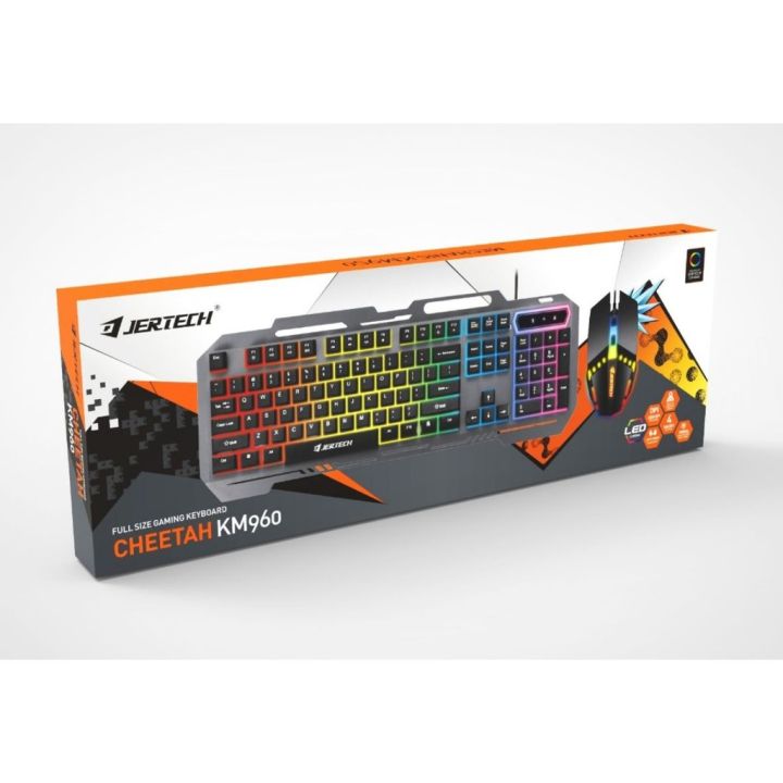 JERTECH K910 RGB Lightning Wired Mechanical Gaming Keyboard | Daraz.lk