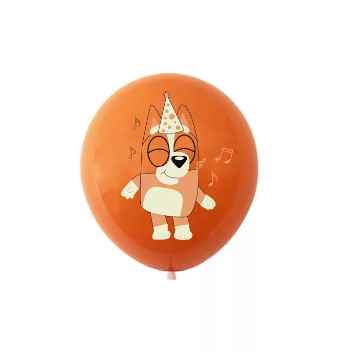Kidlove 1Pcs Bluey - Bingo Balloons Happy Birthday Birthday Party ...