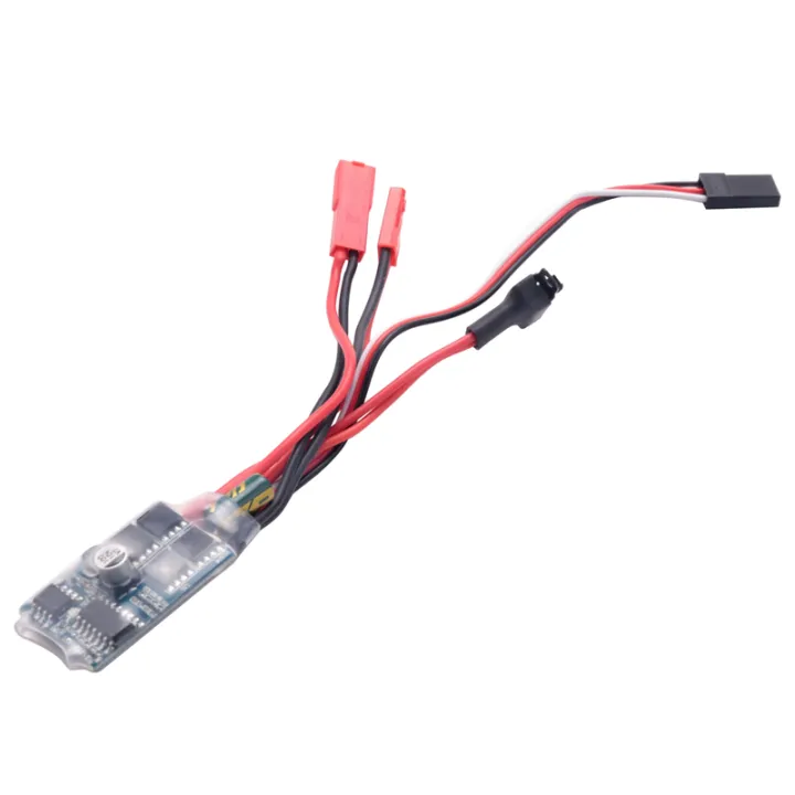 PDTYMWNG 2X 10A ESC Brushed Speed Controller for 1/12 1/16 1/18 1/24 1/ ...