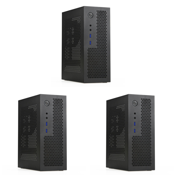 3X A09 HTPC Computer Case Mini ITX Gaming PC Chassis Desktop Chassis ...