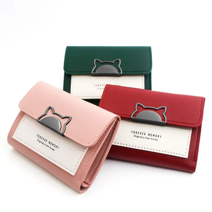 Mini Wallet Women Fashion Women Cute Cartoon Wallet Small Hasp Girl ...