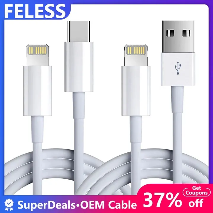 Feless USB C Cable for iPhone 11 12 20W Fast Charging for Apple iPhone ...