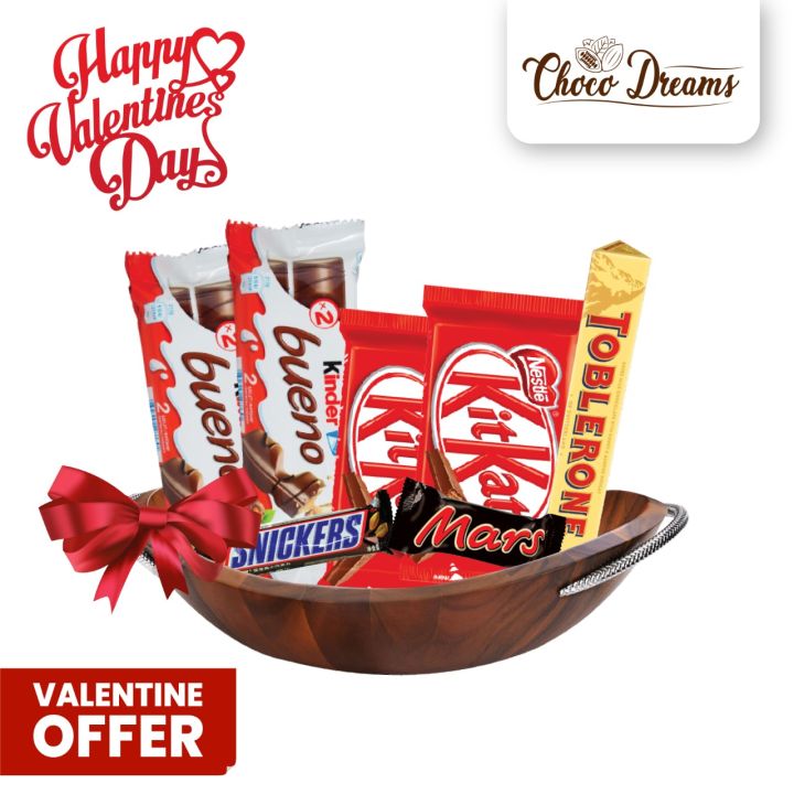 Chocolate Hampers Toblerone, Duo kitakt,mars,snickers with kinder bueno ...