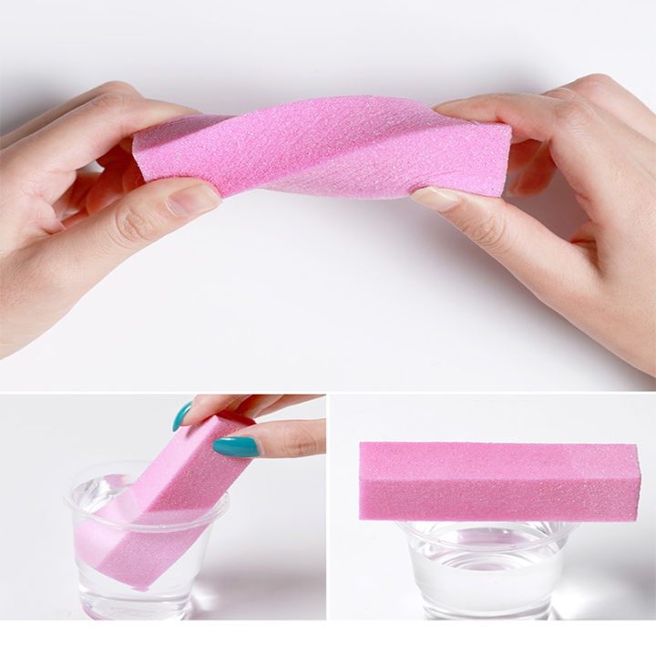 NEW Nail Set Art Sand Files Buffer Sponge Block Brush Nail File Kit ...