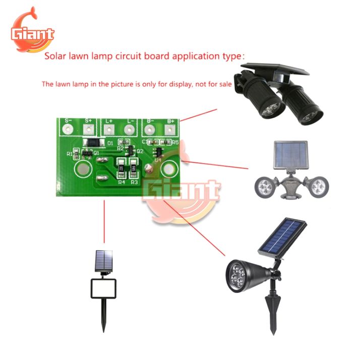 3.7V 1A Solar Lamp Controller Solar Lantern Controller Solar Lawn Lamp ...