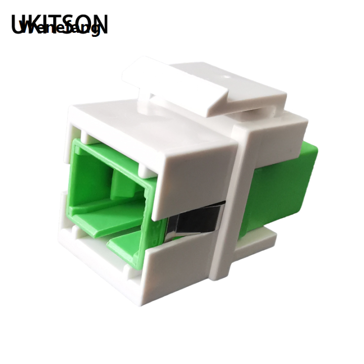 Wenefang Luxury SC-SC APC Fiber Optic Connector Insert Keystone SC UPC ...