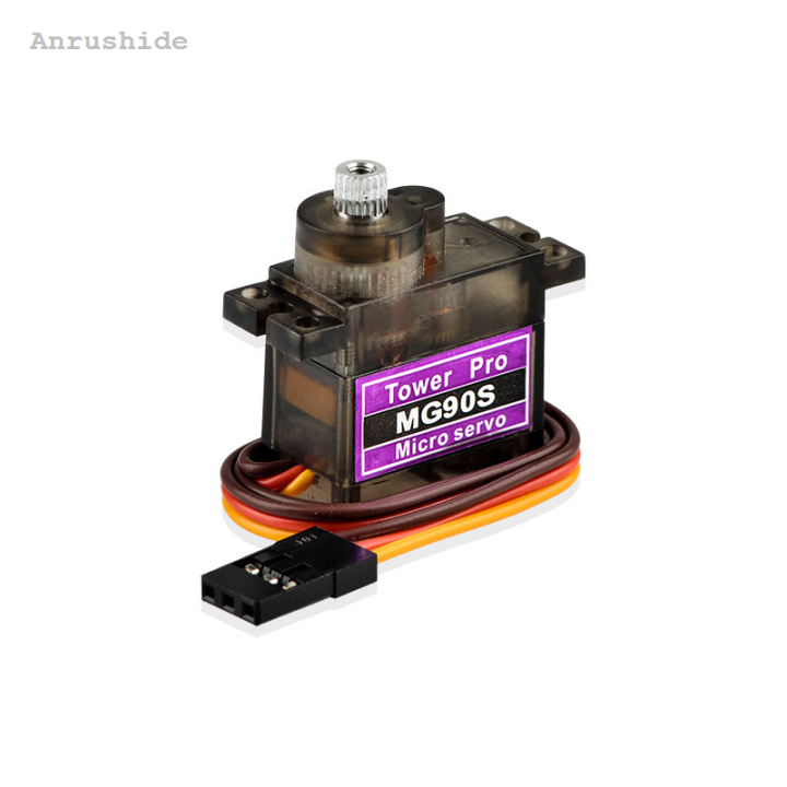 Anrushide Huisheng Mg90s Metal Gear Servo Sg90 Upgraded 14g Inclined Sales promotion 90 Degree ...