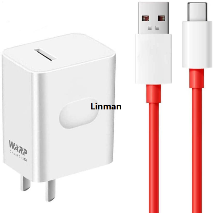 Linman ONEPLUS - 30 Watt Fast Wrap Charger with USB Type-C Cable ...